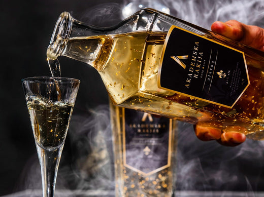 Rakija with Gold Flakes: A Luxurious Twist on a Classic Spirit – Podrum ...