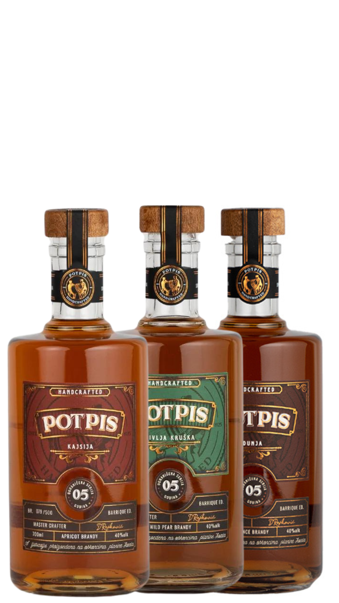 Potpis Rakija Triple Pack – Podrum Food & Liquor